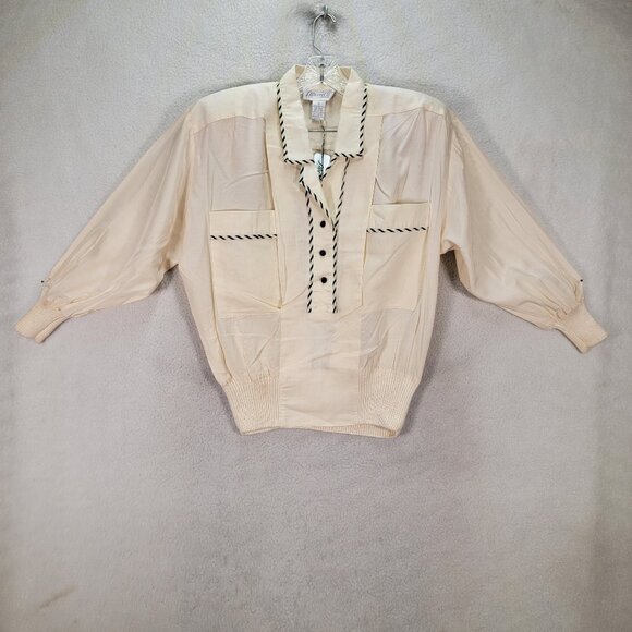 Side Effects | Sweaters | Vintage 9s Deadstock Side Effects Ivory Silk ...